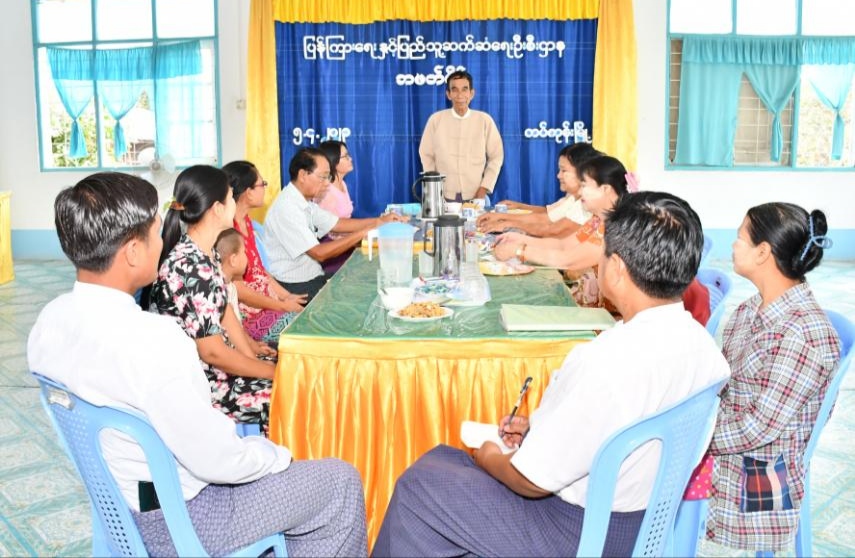 တပ်ကုန်းမြို့၌ စာပေဖတ်ရှုသည့် အလေ့အထကောင်း ရရှိစေရန် စာဖတ်ဝိုင်း ကျင်းပ